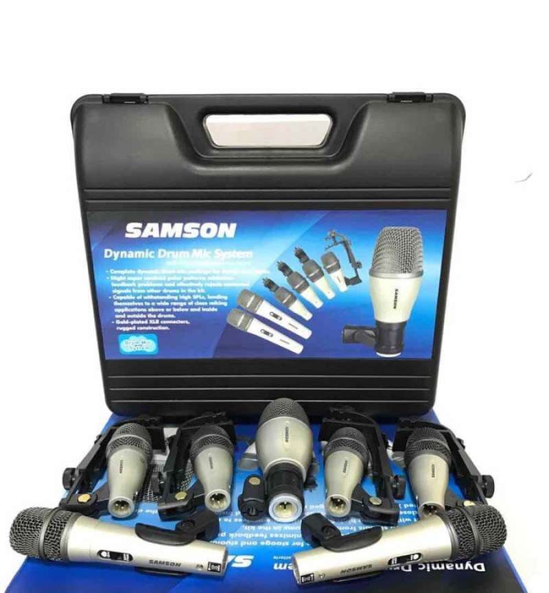 Promo Mic drum samson DMK 7 KIT Diskon 23% di Seller Qeira Store ...