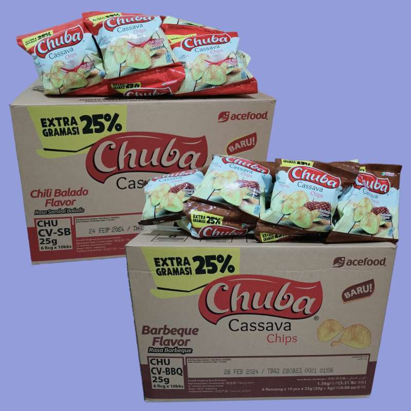 Jual Keripik Chuba Chips Terbaru - Harga Promo Februari 2024 | Blibli
