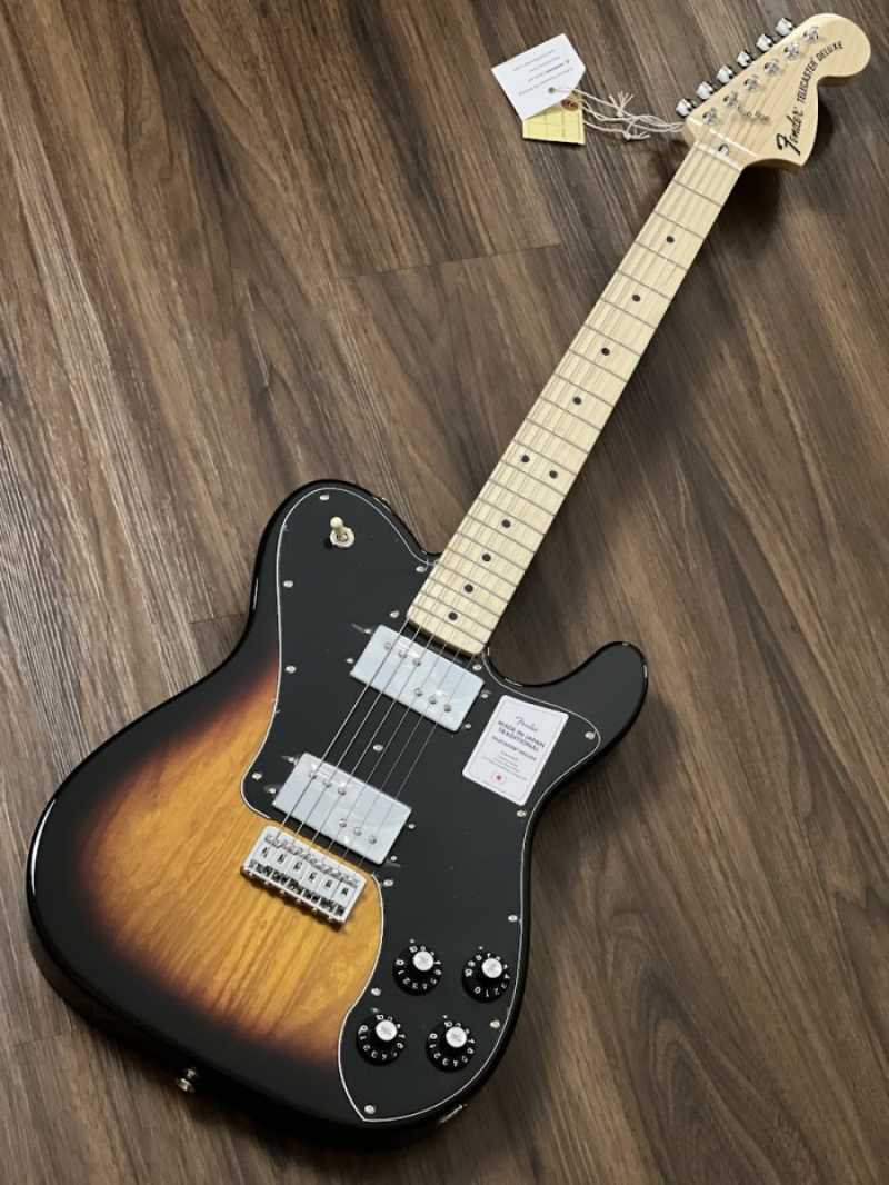 Promo Fender Japan Traditional II 70s Telecaster Deluxe MN 3-Tone ...