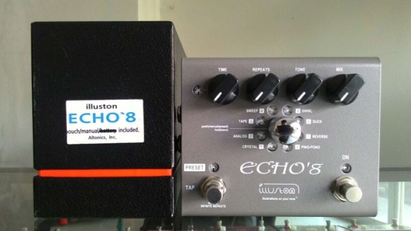 Promo ILLUSTON Echo8 Delay Made in Korea Diskon 23% di Seller Qeira ...