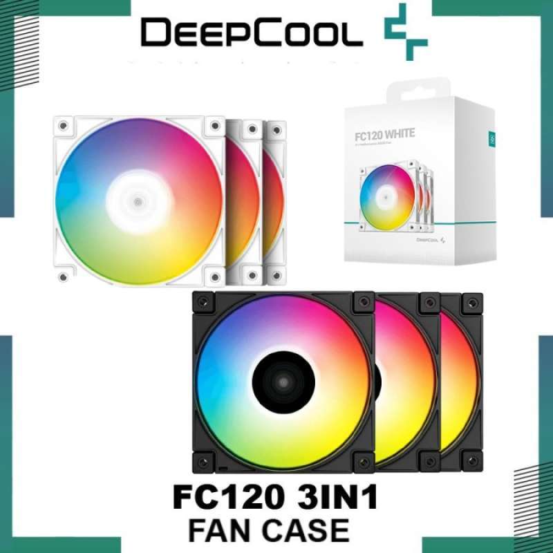 Promo Deepcool Fc120 3In1 - Performance Argb 120Mm Pwm Fan Cooler ...