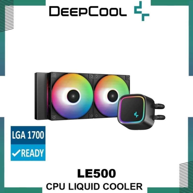 Promo Cpu Cooler - Deepcool Le500 6 Color Led Liquid Cooler Aio 240 ...