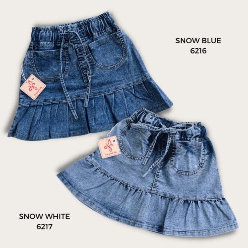 Jual Rok Pendek Rok Anak Cewek/rok Jeans Anak/ Rok Mini Anak 6216 6217 ...
