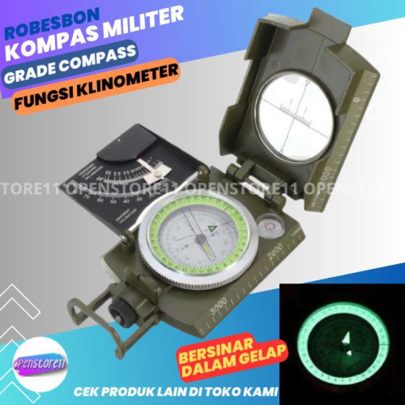 Jual Kompas Militer dengan Klinometer Grade Compass Clinometer RobesBon di Seller Laris Plaza ...
