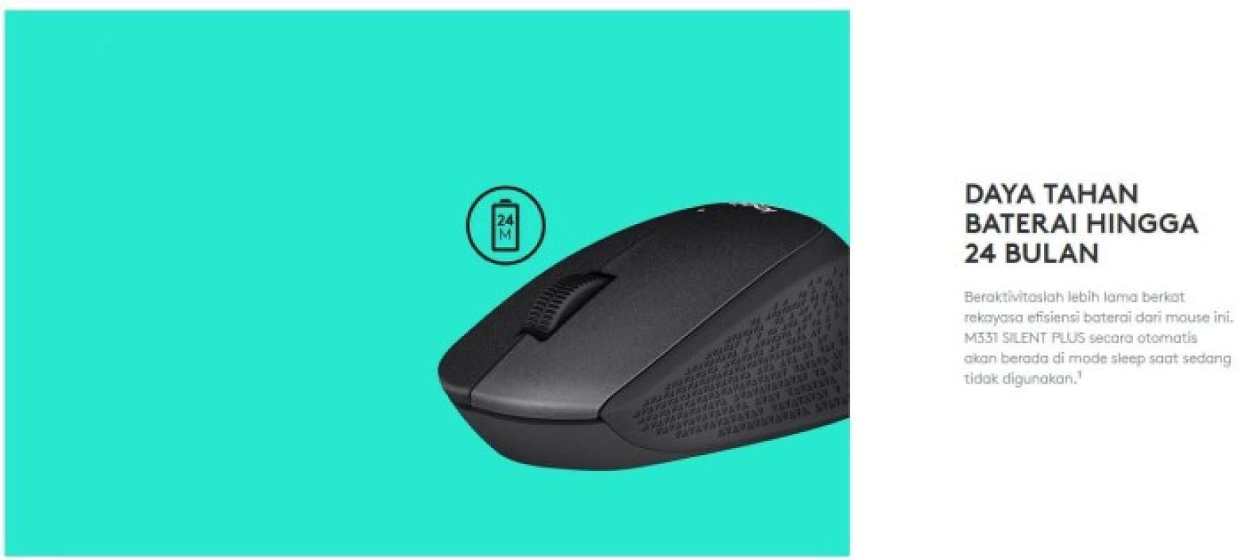 Jual Logitech M331 M 331 Silent Plus Wireless Mouse Di Seller Laris ...