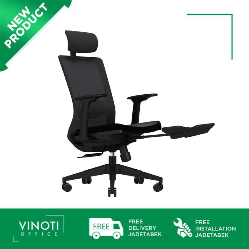 Promo Kursi Kerja Kantor Ergonomis Vinoti Office Zmesh Hb Gaming Chair Hitam Diskon 23% di ...