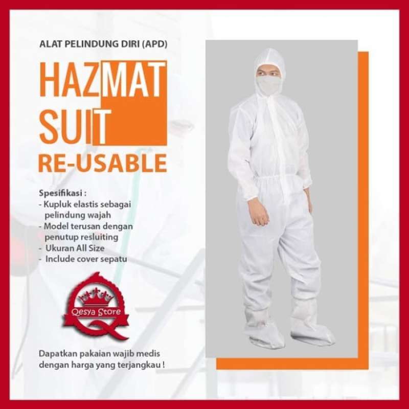 Jual Alat Pelindung Diri Seragam Hazmat Suit Apd Di Seller Chintya ...
