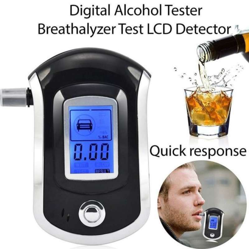Jual Alcohol Tester Digital Analyzer - Ukur kadar alkohol dlm tubuh di ...