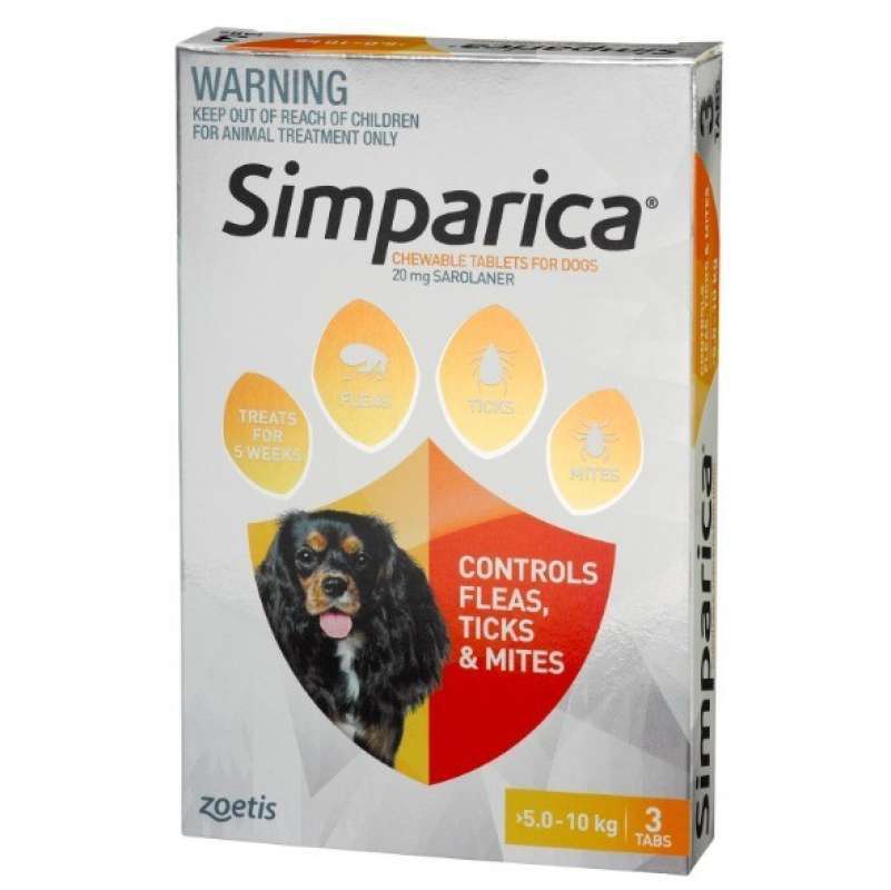 Jual Simparica Tablet 20mg 5.1-10kg Pcs - Obat Kutu Anjing Di Seller ...