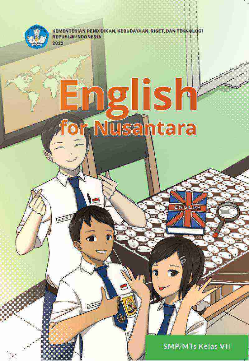 Jual K21 B Inggris 7 - English For Nusantara Untuk Smp/mts Kelas Vii ...