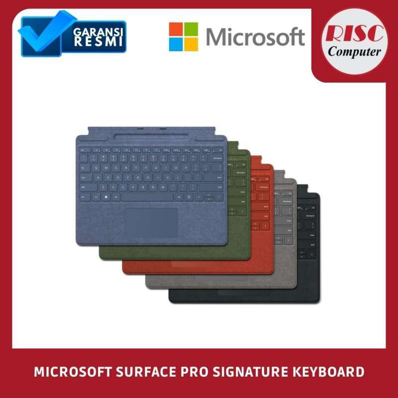 Jual Microsoft Surface Pro Signature Keyboard Magnetic Keyboard Di Seller Risc Computer Official ...