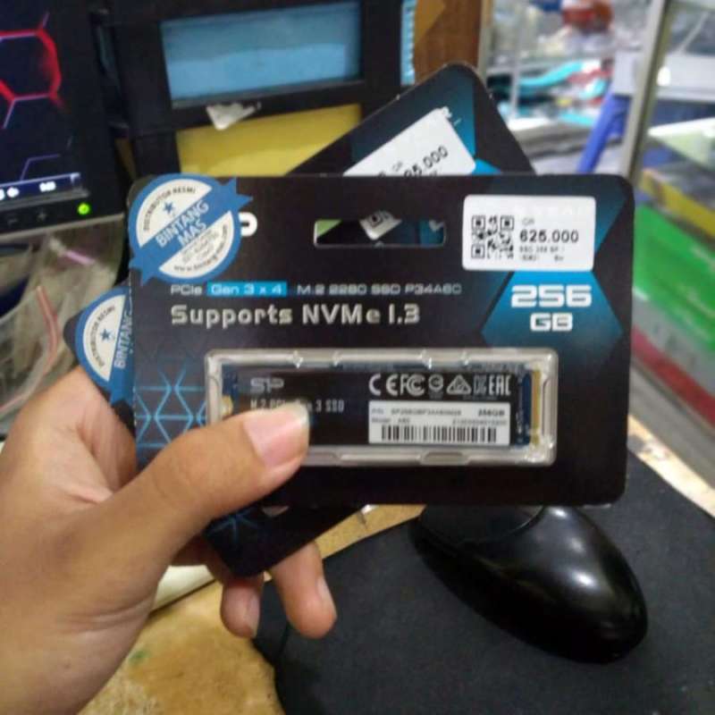 Jual Silicon Power A60 256GB SSD M.2 NVMe M.2 PCIe Gen3x4 - SSD M.2 ...