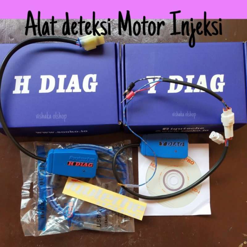Jual Iquteche Alat Scanner Alat Deteksi Motor Injeksi 1 Paket Honda ...