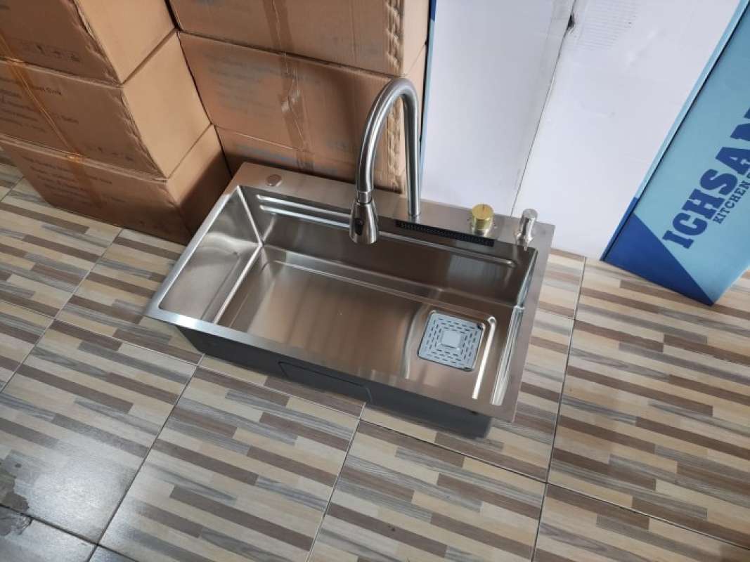 Promo Modern Kitchen Sink 1 Bowl 7545 Sus 304 - Bak Cuci Piring ...