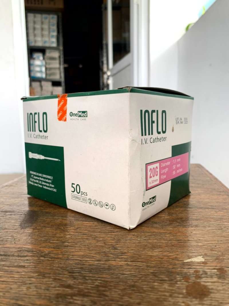 Jual Inflo Catheter 20g - 18g Inflo Onemed Di Seller Chintya Store ...