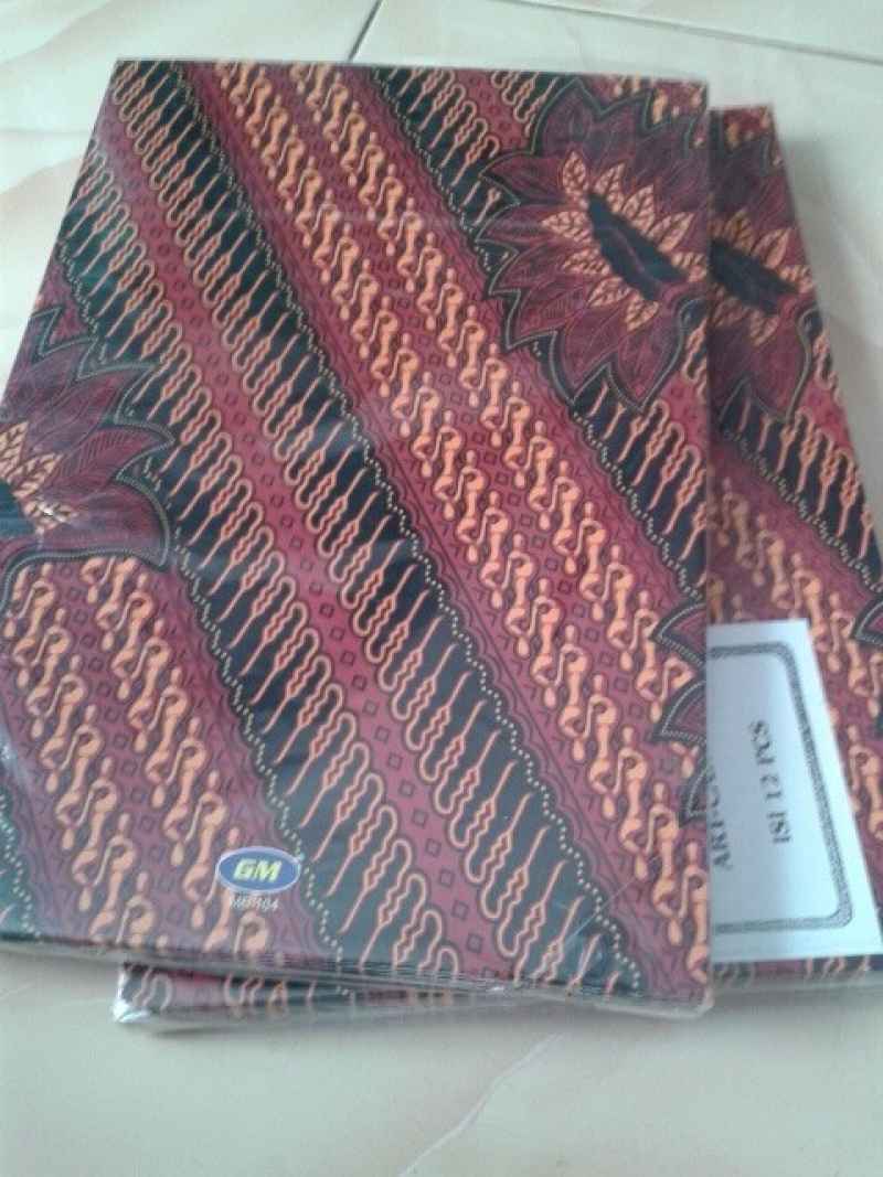 Jual Gm. Map Batik Ukuran Stopmap. Di Seller Minao Store - Kalibata ...