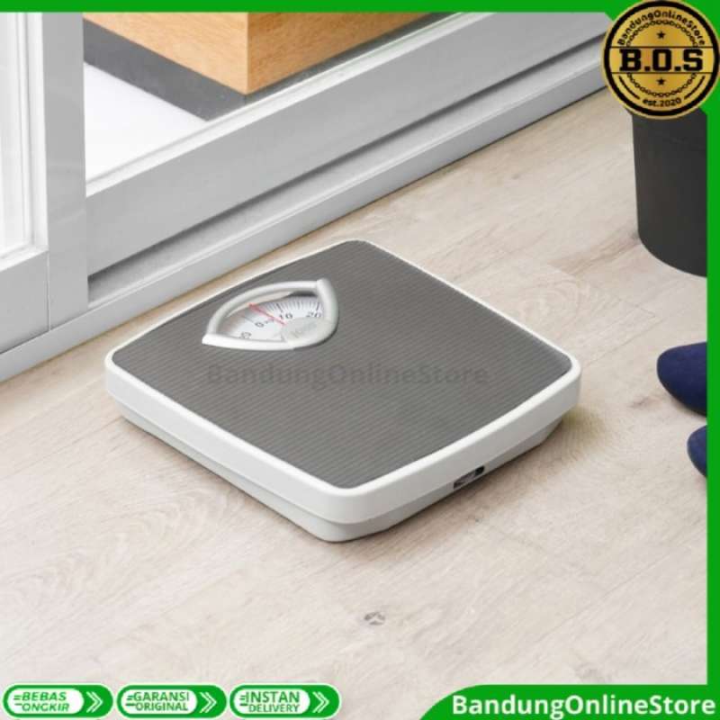 Promo Kris Timbangan Badan Mekanik Analog Mechanical Scale 130 Kg Abu ...