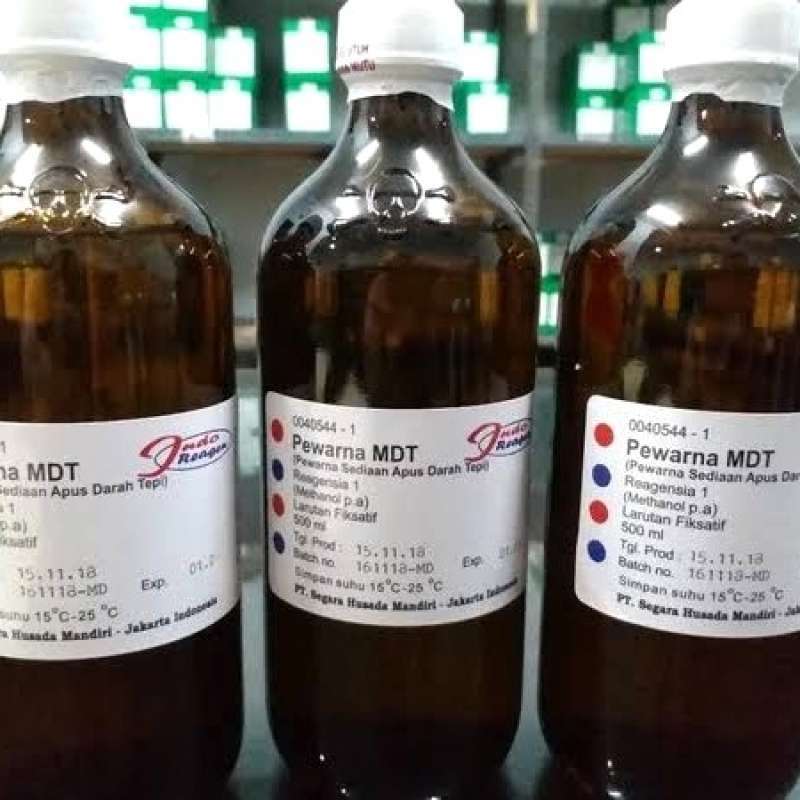 Jual Pewarna Mdt 500 Ml Larutan Methanol Indo Reagent Di Seller Chintya ...