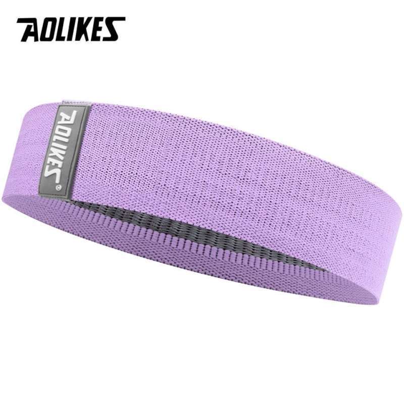 Promo Aolikes Hip Band Booty Resistance Band Loop Anti Slip Workout