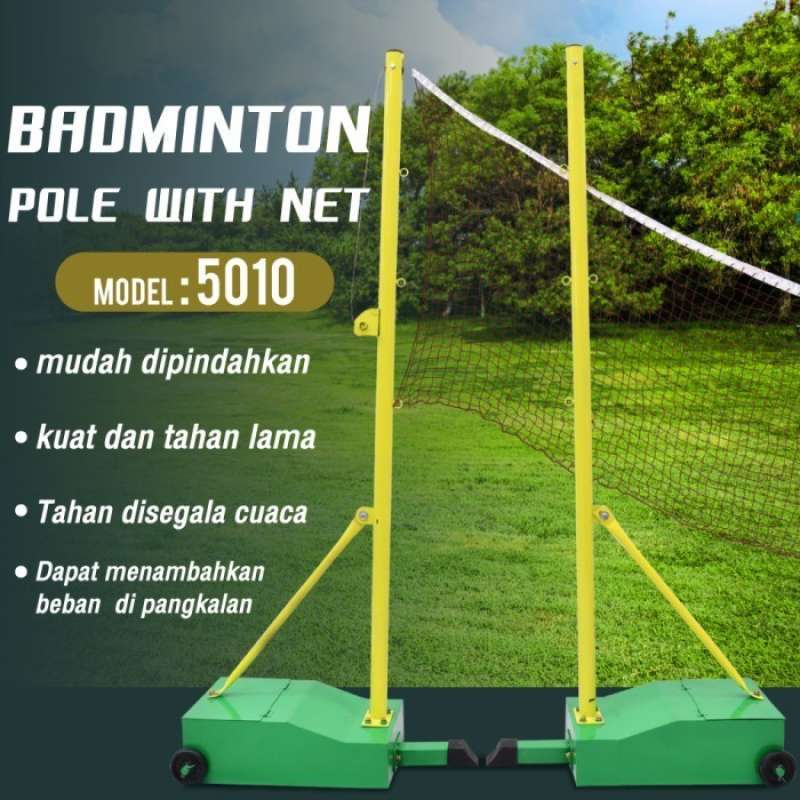 Jual Bg Sport Tiang Badminton Tiang Jaring Untuk Bulutangkis Model 5010 ...