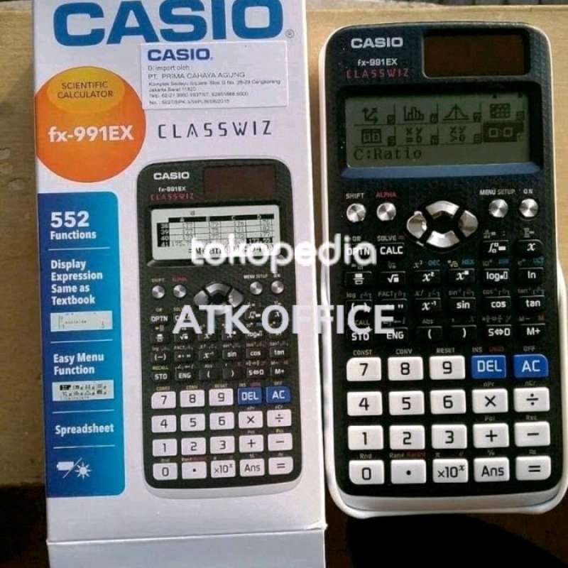 Promo Kalkulator Casio Fx 991 ex scientific calculator kuliah Diskon 23 ...
