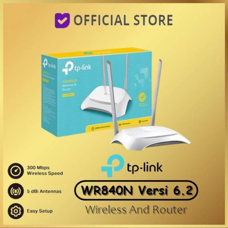 Promo Tp-link Tl-wr 840n 300mbps Wireless Router Diskon 23% Di Seller ...