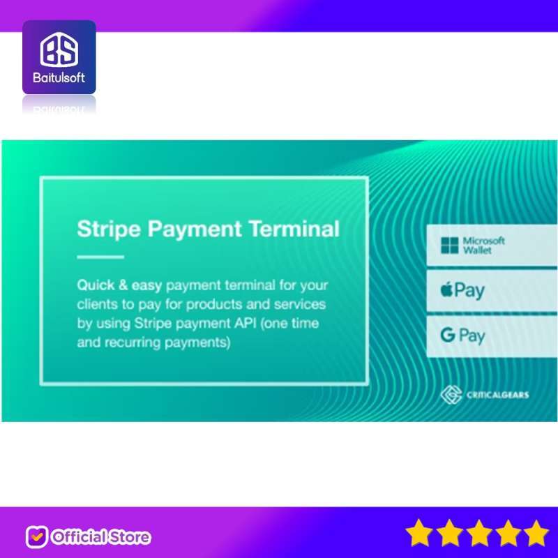 Promo SOURCE CODE APLIKASI STRIPE PAYMENT TERMINAL BY BAITULSOFT Diskon ...