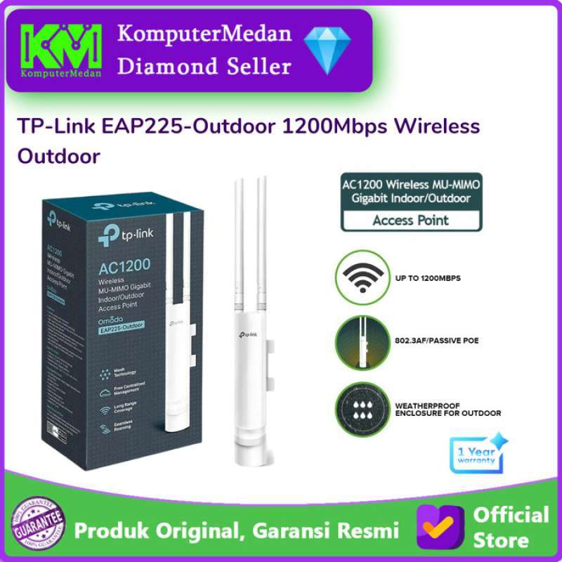 Jual Tp-link Access Point Dual Band Outdoor Ac1200 Eap225 Di Seller ...