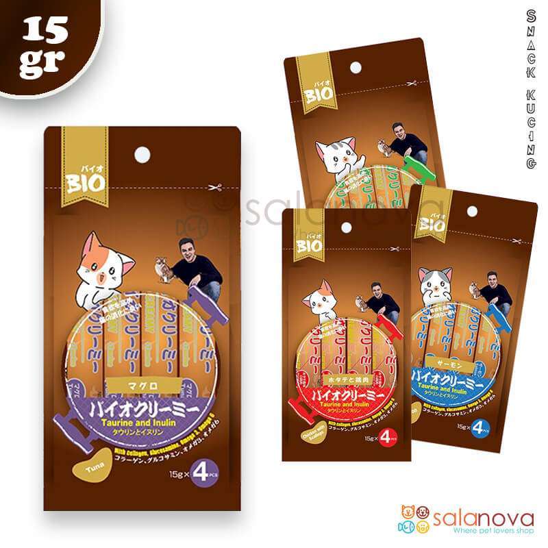 Jual Snack Kucing Bio Creamy - Tuna Di Seller Fur You Jakarta - Pondok ...