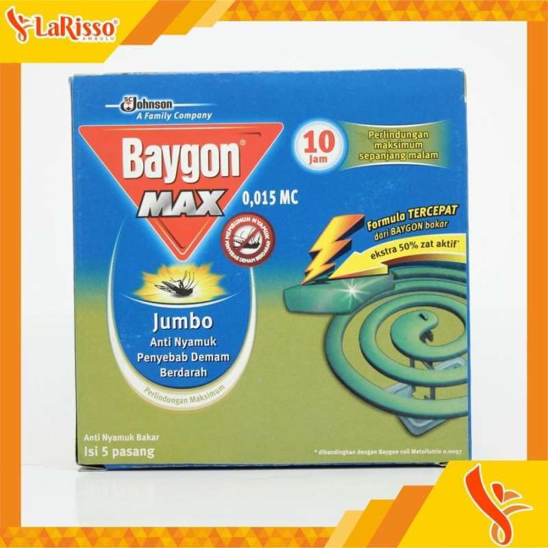 Jual Baygon Max Obat Anti Nyamuk Bakar Isi 5's All Varian Di Seller ...