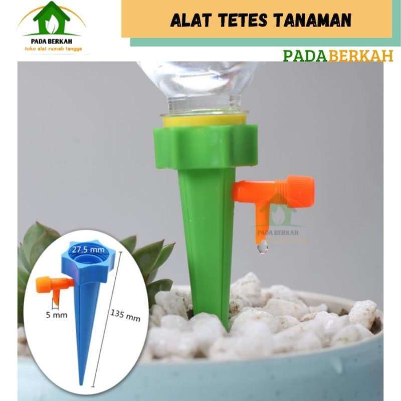 Jual Alat Tetes Penyiraman Tanaman Otomatis Vitamin Kran Alat Irigasi ...