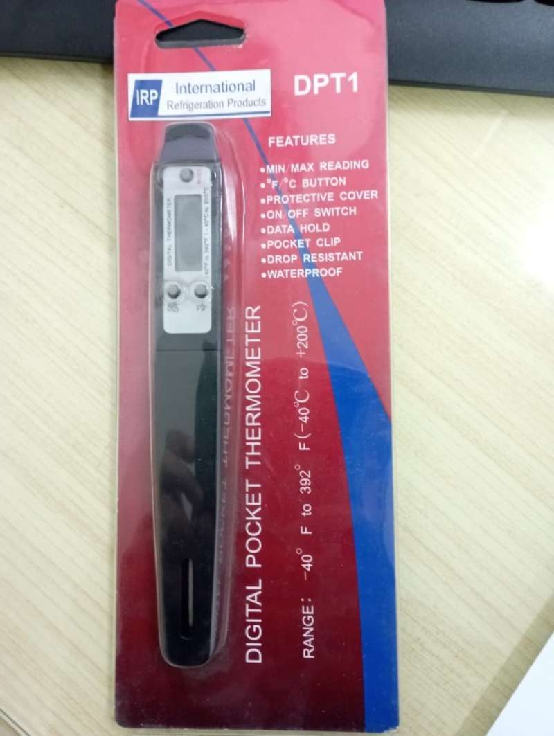 Promo Thermometer Tusuk untuk makanan atau minuman DPT1 Diskon 23% di ...