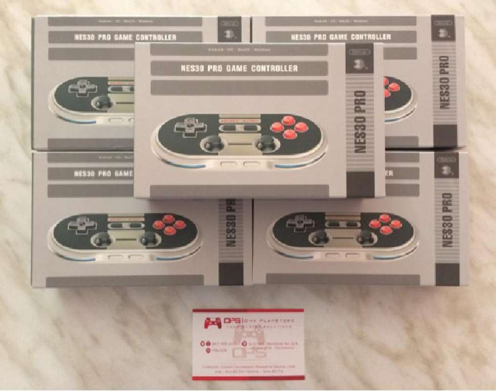 Jual 8bitdo Nes30 Pro Wireless Bluetooth Controller (switch/pc/android ...