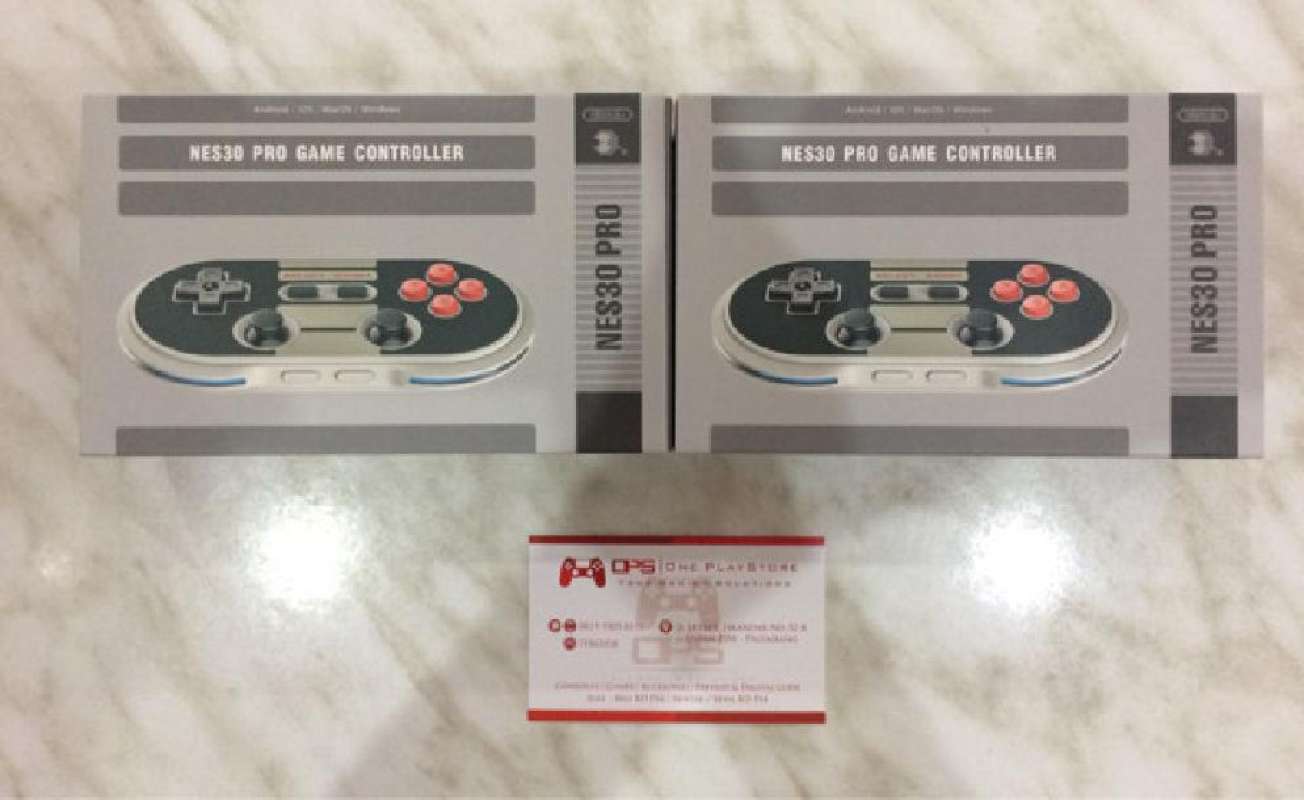 Jual 8bitdo Nes30 Pro Wireless Bluetooth Controller (switch/pc/android ...