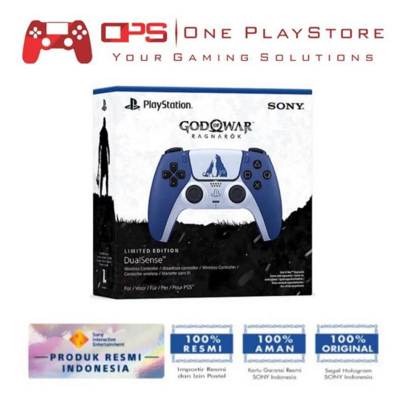 Jual PS5 DualSense God of War Ragnarok Edition Resmi Stik Stick PS5 di ...