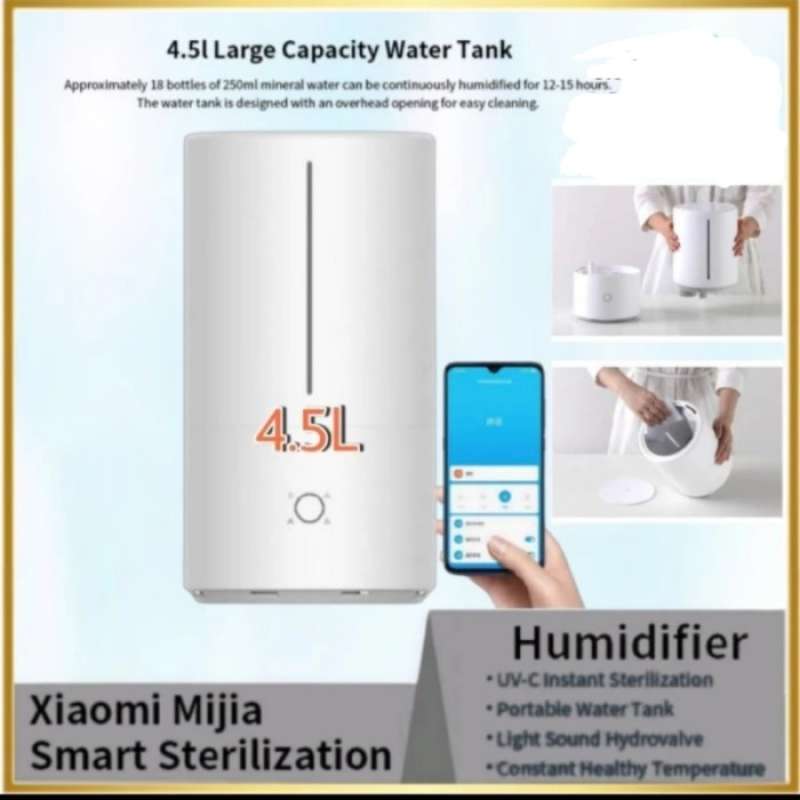 Jual Xiomi Mijia Smart Humidifier Antibacterial Uv-c Sck0a45 ...