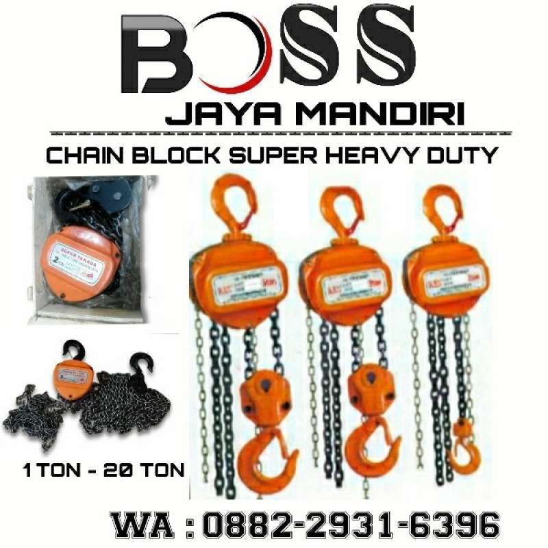 Jual Chain Block 1 Ton X 10meter Heavy Duty Di Seller Himaga Store ...