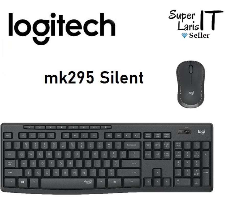 Jual Logitech MK295 Keyboard Mouse Combo Wireless Silent di Seller ...