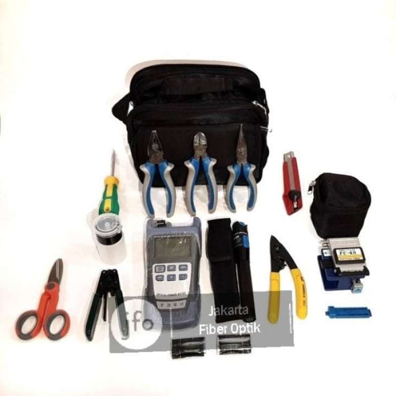 Promo Tool kit set fiber optik optic FTTH CCTV lengkap murah Diskon 23% ...