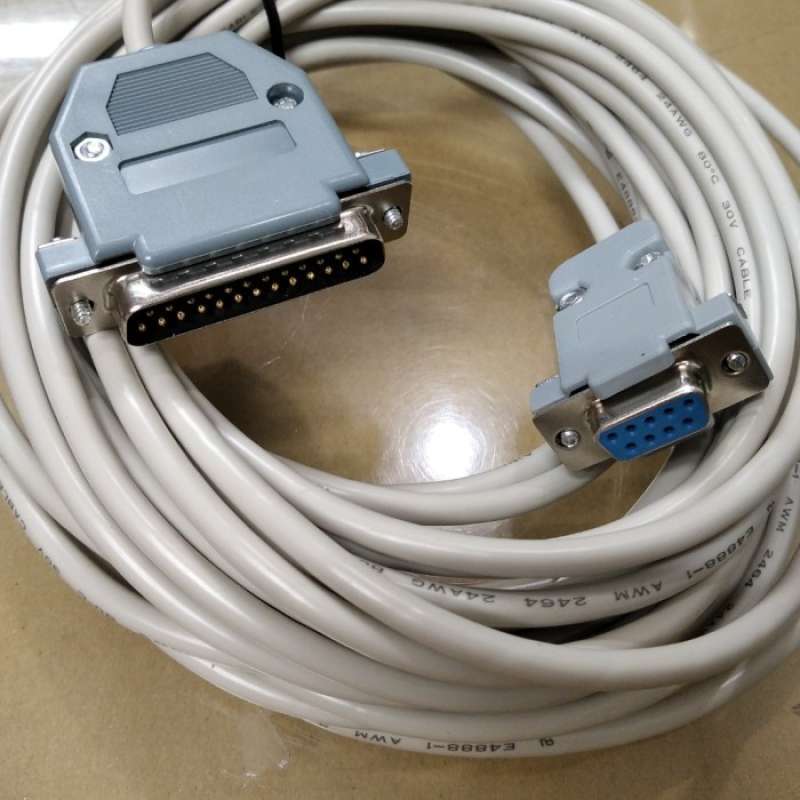Promo Kabel Printer Serial Rs232 Db9 To Db25 Tmu220 10meter Diskon 23% ...