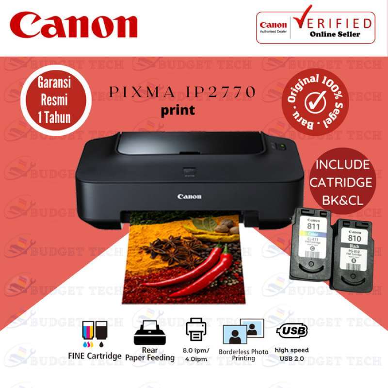 Promo PIXMA iP2770 Printer [Single Function] Diskon 23% di Seller Minao ...