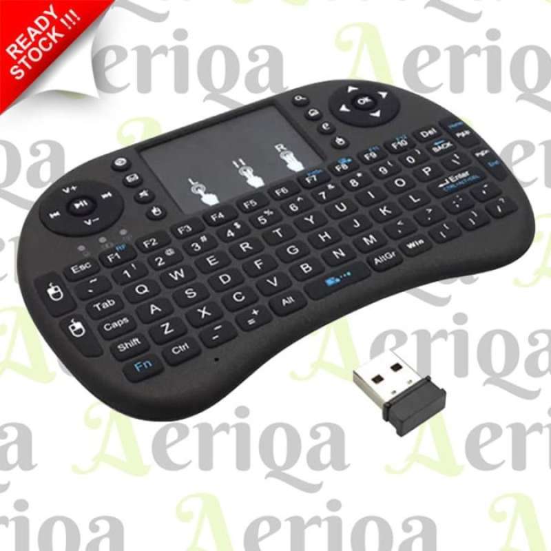 Jual Mini Wireless Keyboard + Touchpad Mouse - PC, Android, Smart TV ...