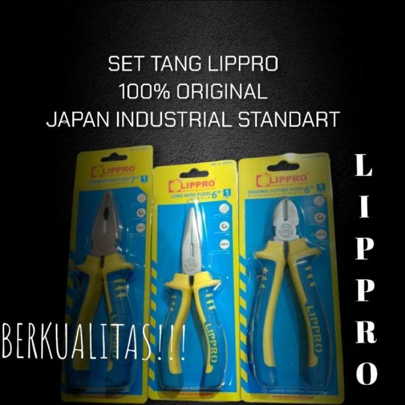 Promo LIPPRO SET TANG KOMBINASI POTONG LANCIP POTONG HEAVY DUTY Diskon ...
