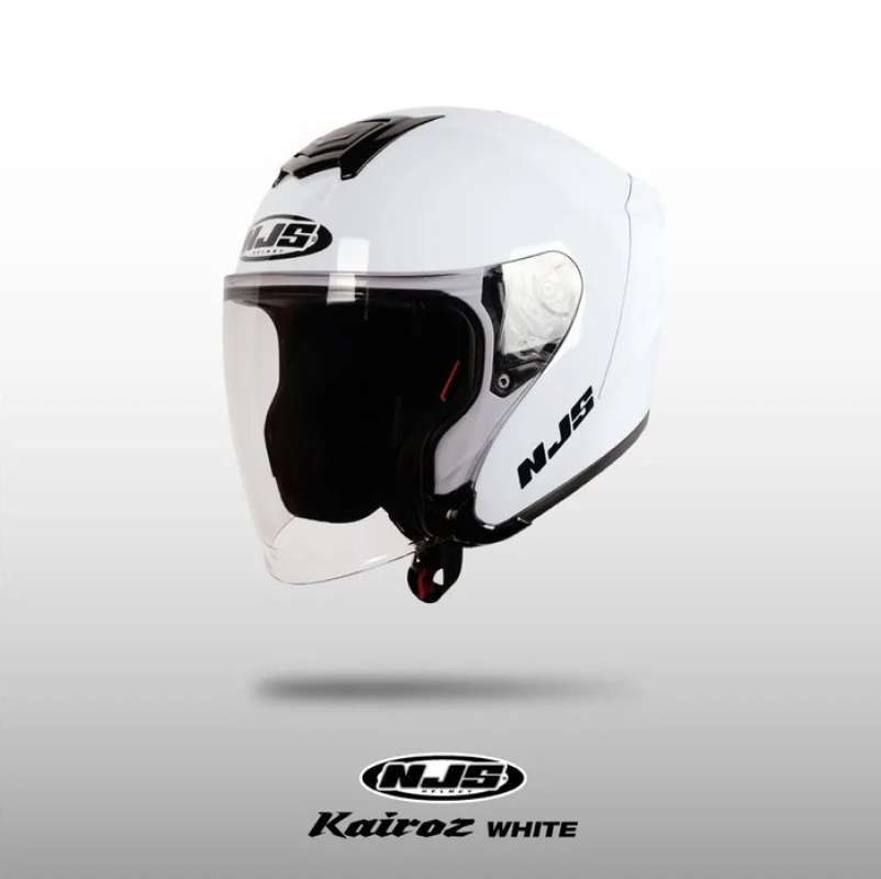 Promo Njs Kairoz Solid | Helm Half Face - Varian Warna Dan Ukuran ...