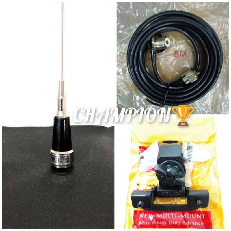 Promo ANTENA LARSEN VHF DVE ANTENA MC101s UNTUK RADIO RIG PAKET MURAH Diskon 23% di Seller Minao ...