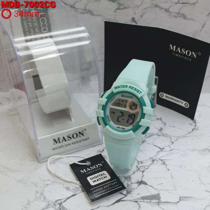Jual Jam Tangan Anak MASON 7002 DIGITAL Untuk usia 3-10 tahun Original ...