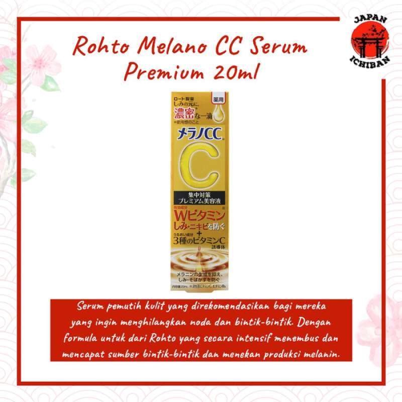 Jual Rohto Melano CC Anti-Spot Essence 20ml - SERUM FLEX/JERAWAT di Seller Hiza tore - Kalibata ...