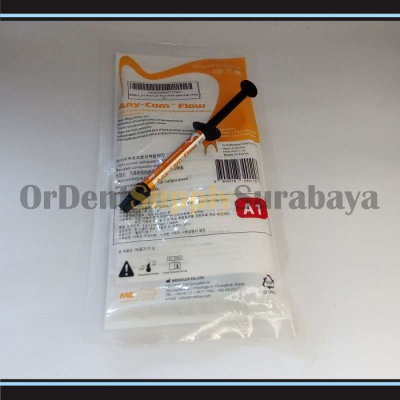 Promo Anyflow Dental Composite Flowable Any Flow Nano Hybrid 1 Syringe 2gr Diskon 23% Di Seller ...
