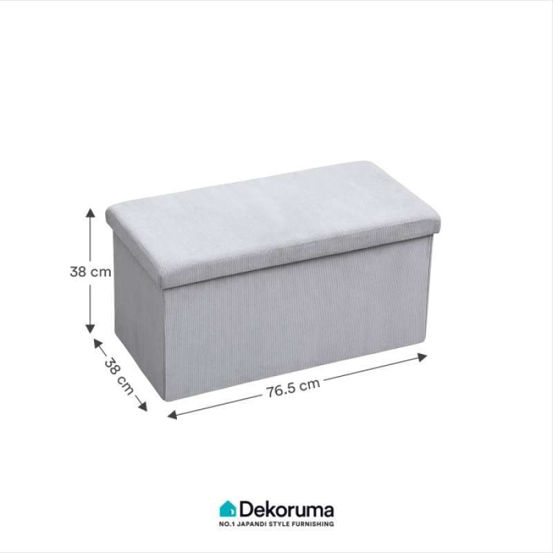 Promo Dekoruma Shigi Kursi Bench Minimalis Dengan Storage Diskon 6% Di ...