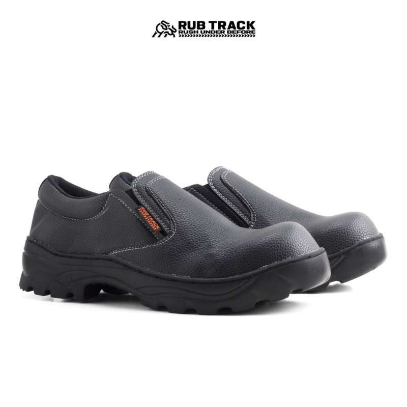 Promo SEPATU SAFETY BOOTS PRIA WANITA SAFETY SLIP ON TALI RUB TRACK ...